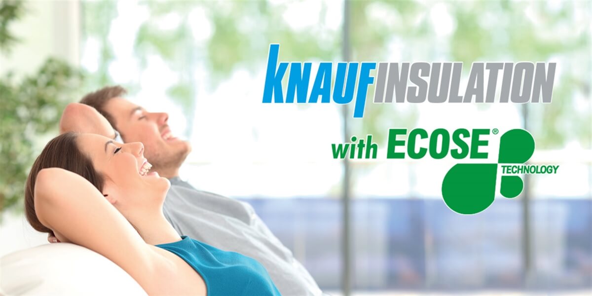 Knauf Insulation With Ecose Technology Logos Download